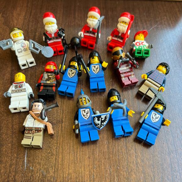 Lego | Toys | Lego Mini Lot Black Falcon Night Santa Indiana Jones And ...